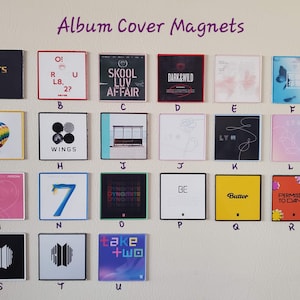 BTS Album Cover Magnets - Etsy