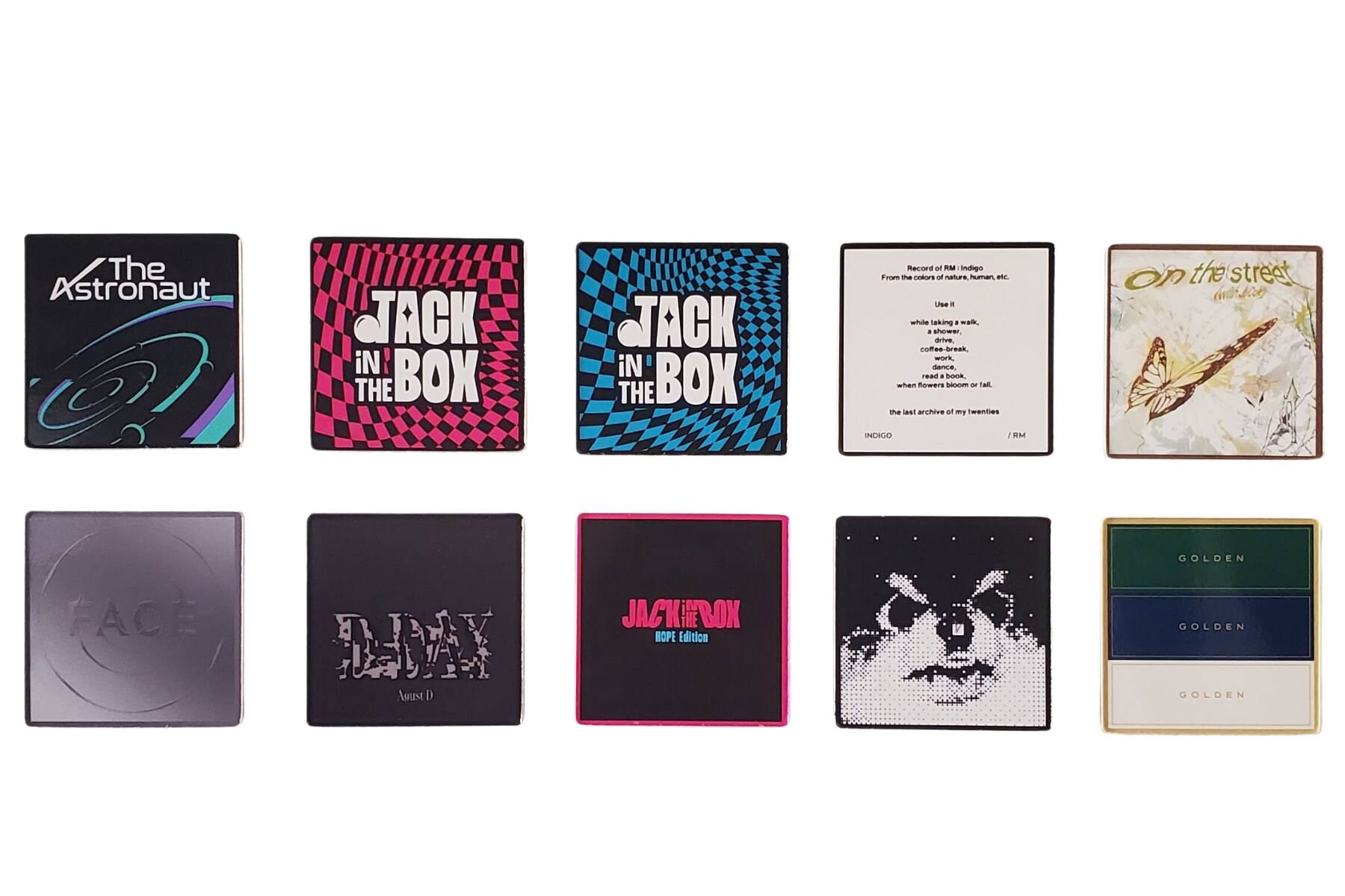 BTS Solo Album Cover Magnets - Etsy