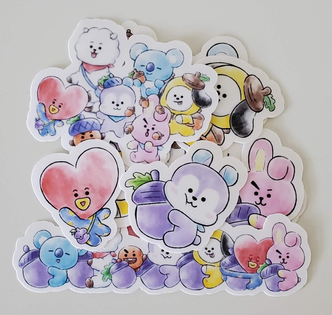BT21 Hope in Love Sticker Pack - Etsy