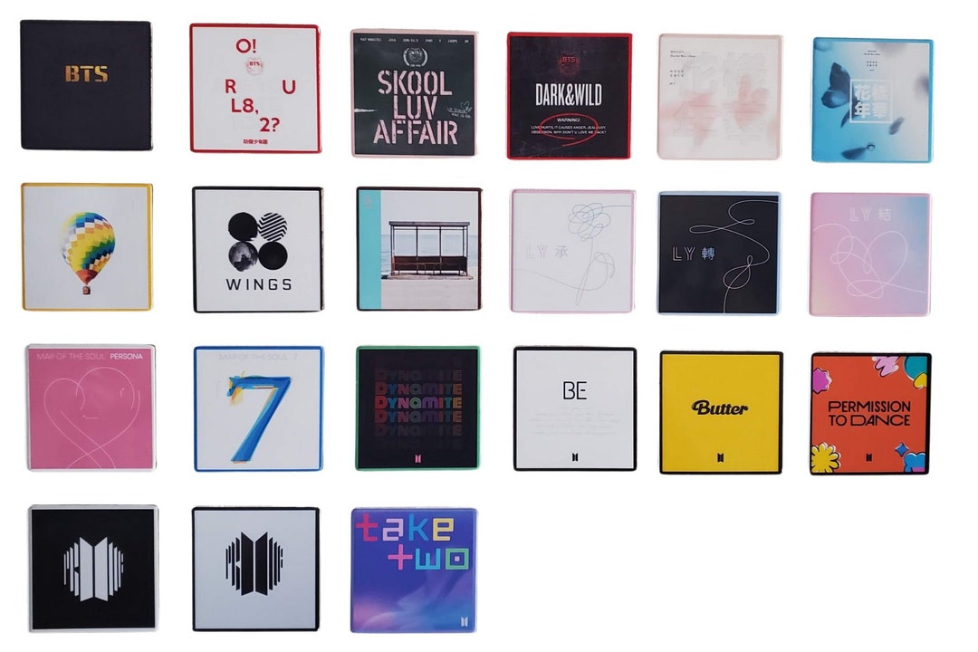 BTS Album Cover Magnets - Etsy