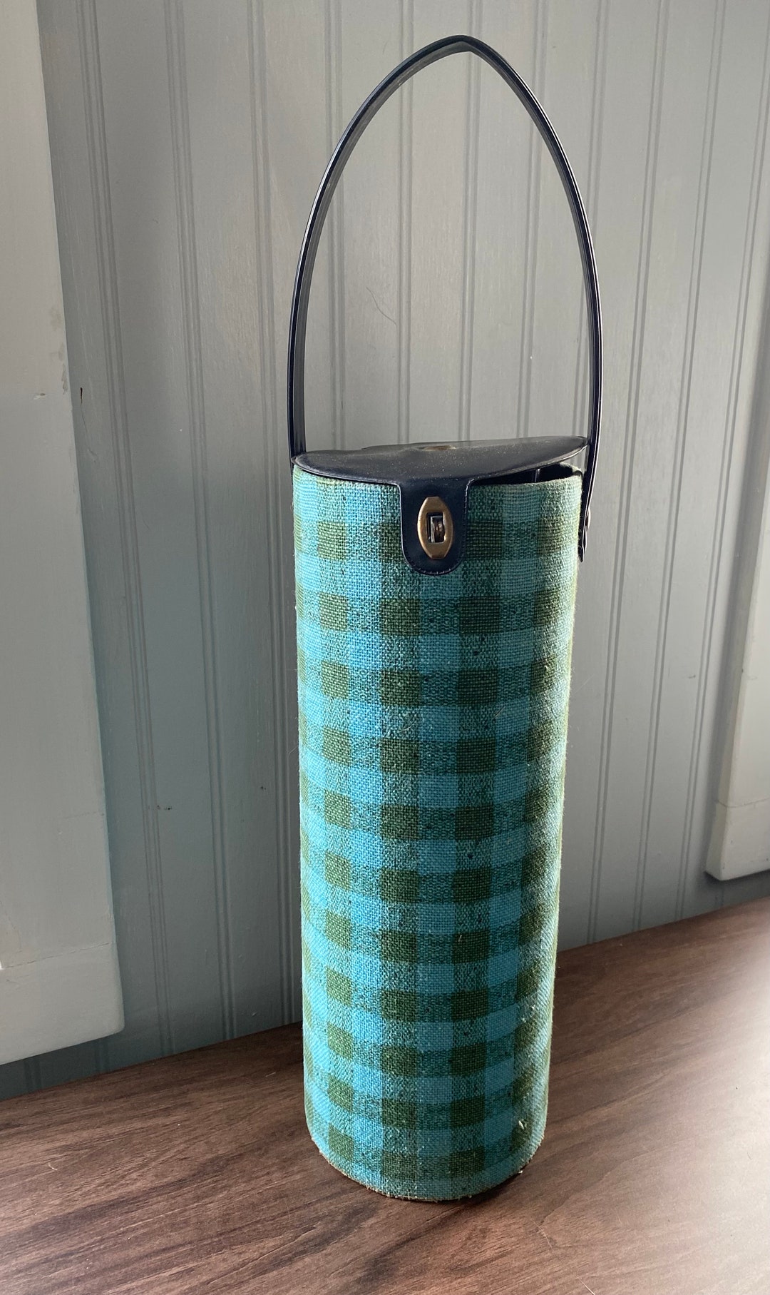 Vintage Knitting Needle Caddy With 6 Sets of Various Knitting Needles ...