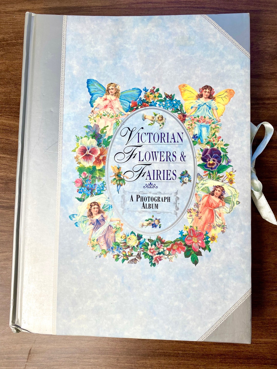 Vintage “victorian Flowers & Fairies” Photo Album Cottagecore Fairycore ...