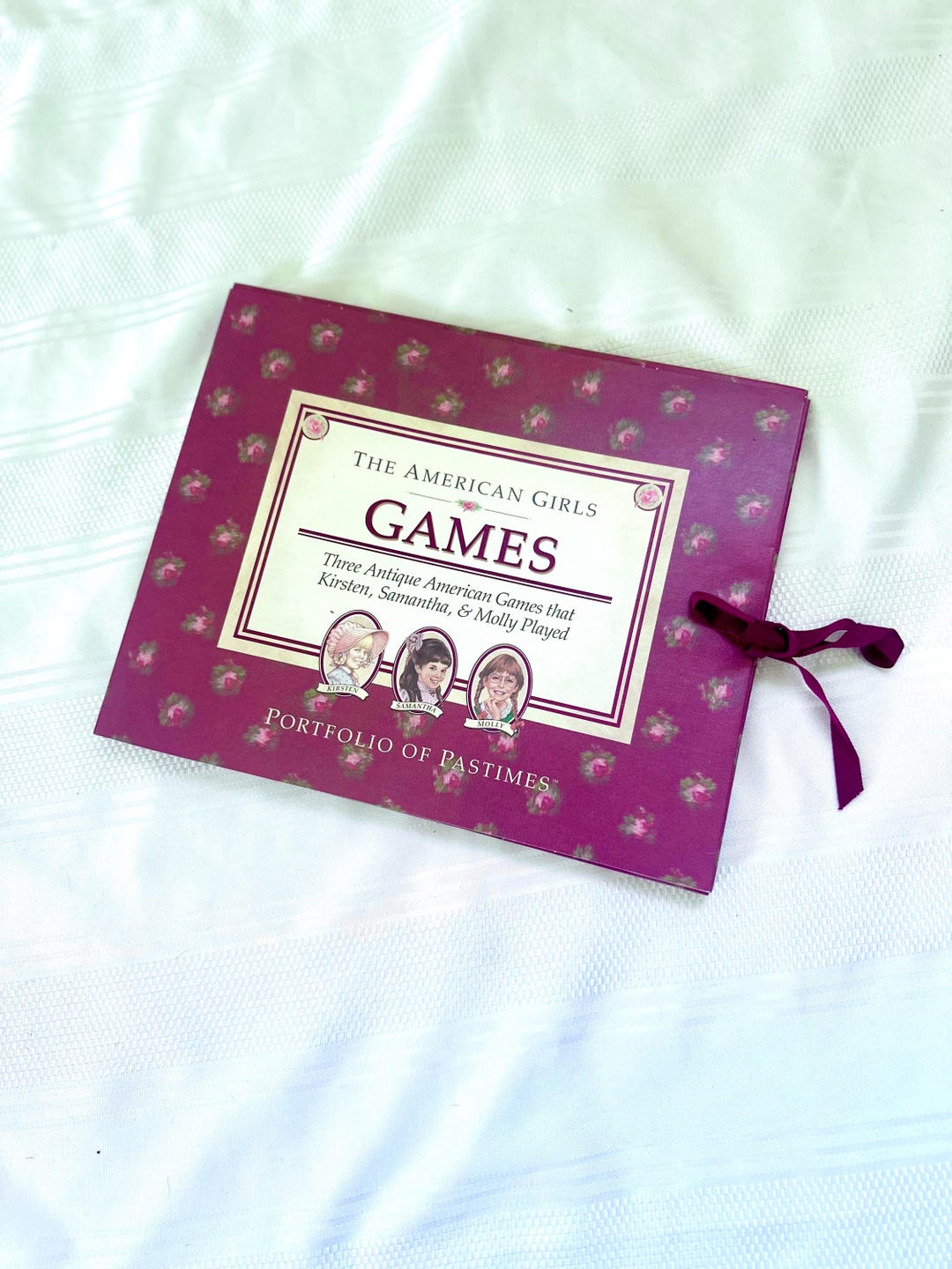 The American Girls”portfolio of Pastimes” Games - Etsy