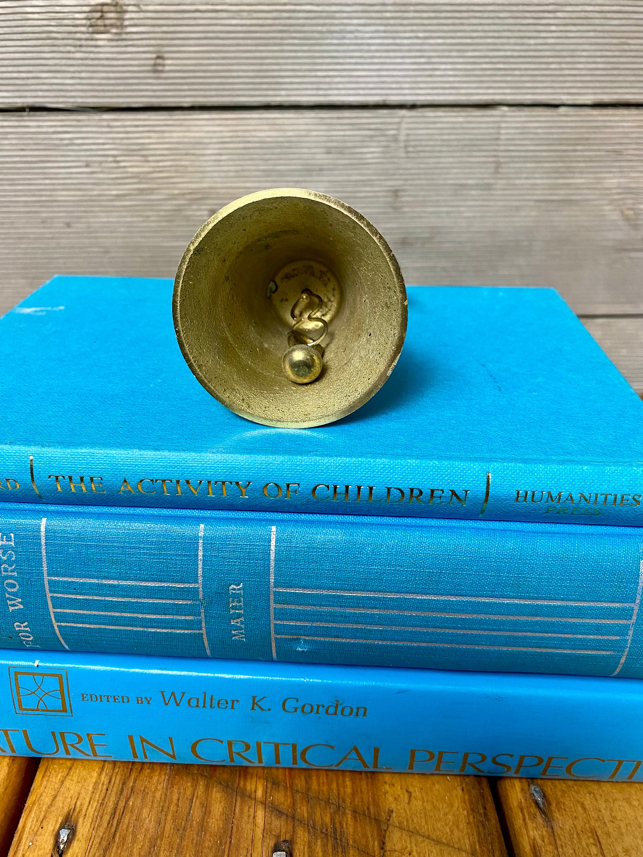 Vintage Brass Carousel Horse Bell - Etsy