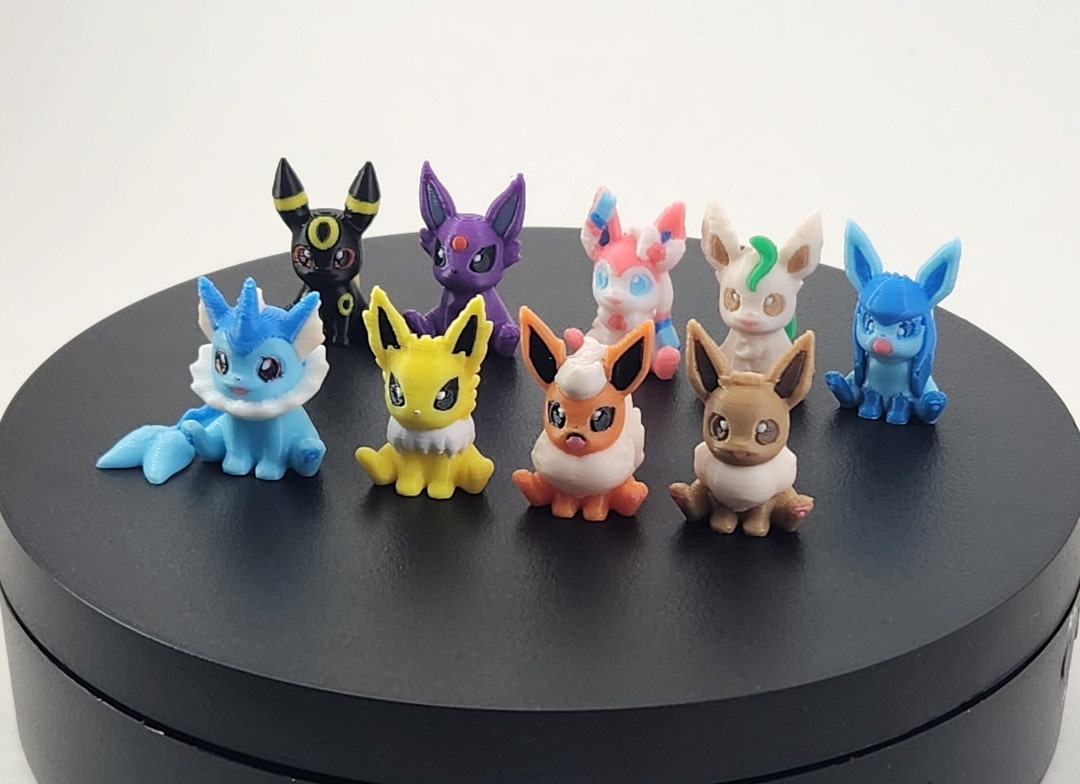 3D Printed Pocket Monsters Action Figure - Eeveelutions - Flareon ...