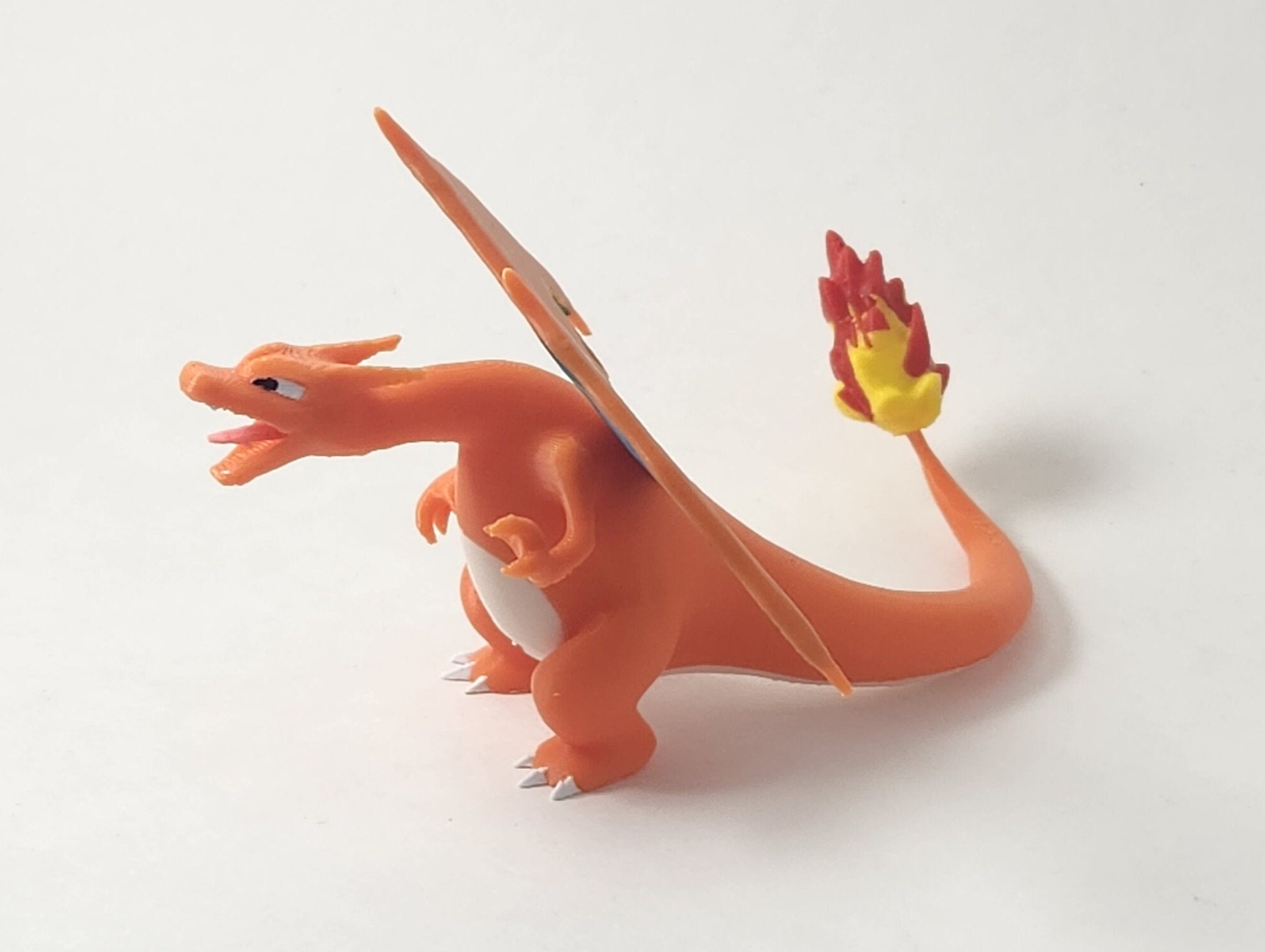 3D Printed Pokemon Action Figure Charizard 3in, 5in, 7in - Etsy