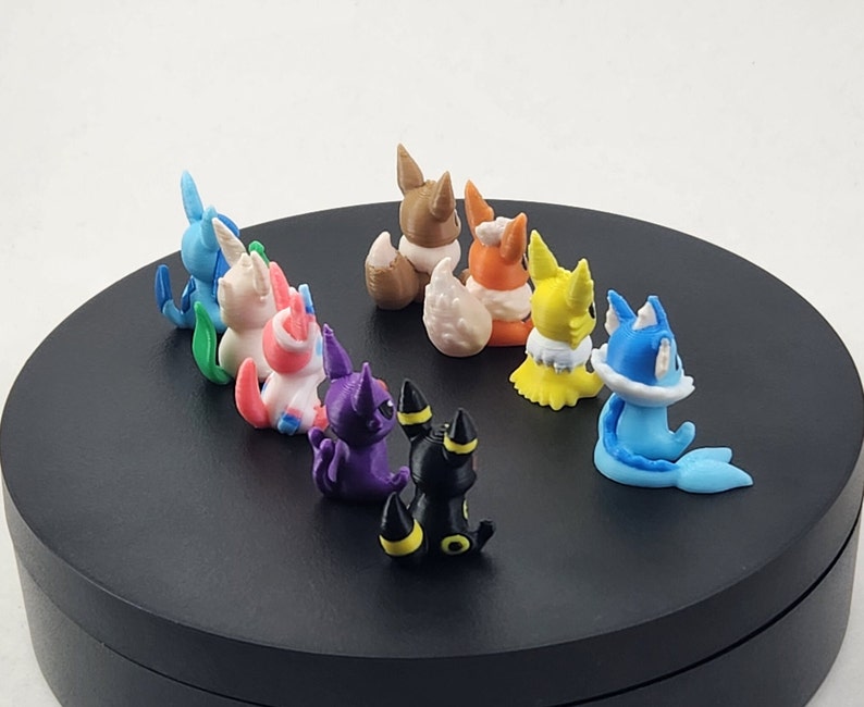 3D Printed Pocket Monsters Action Figure - Eeveelutions - Flareon ...