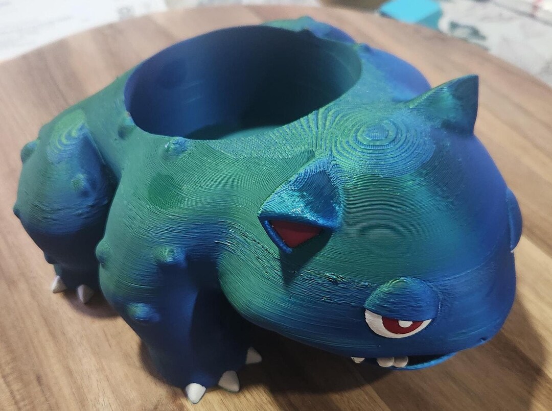 3D Printed Pokemon Planter - Venusaur - 9 In - Etsy