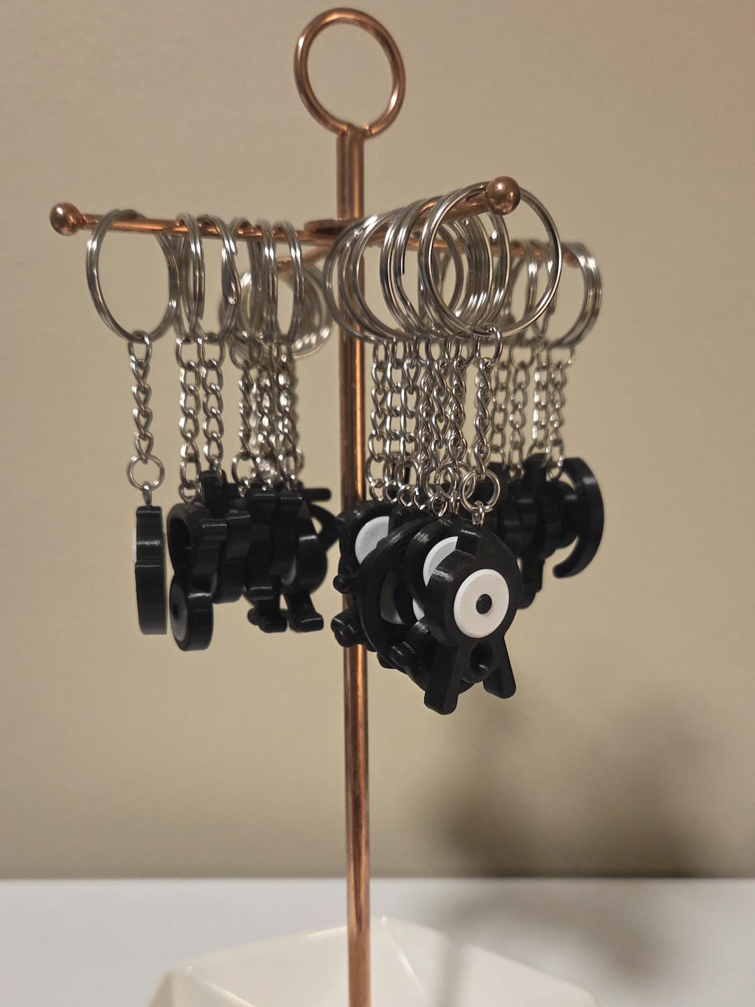 3D Printed Pocket Monsters Keychains - Unowns A to Z - Etsy