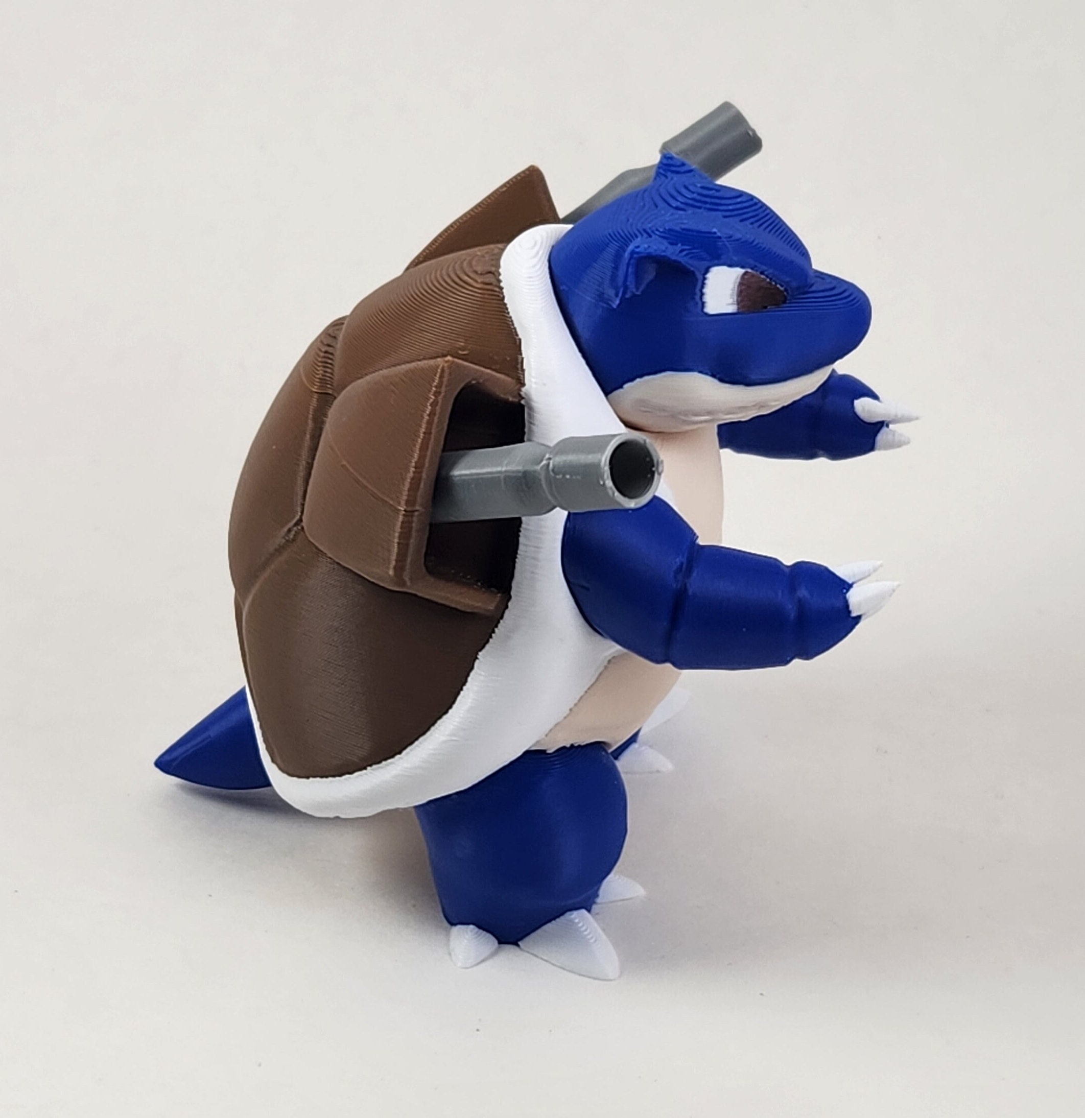 3D Printed Pokemon Action Figure Blastoise 3in, 5in, 7in - Etsy