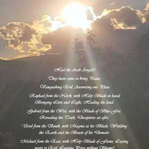Arch Angels' Talismans of Protection, Power and Prayer. Devine Images ...