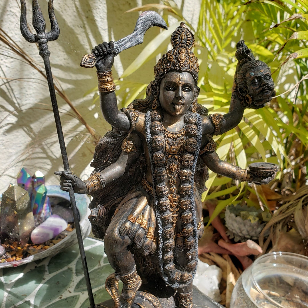 Kali's Prayer With Her Enchanted Image. - Etsy