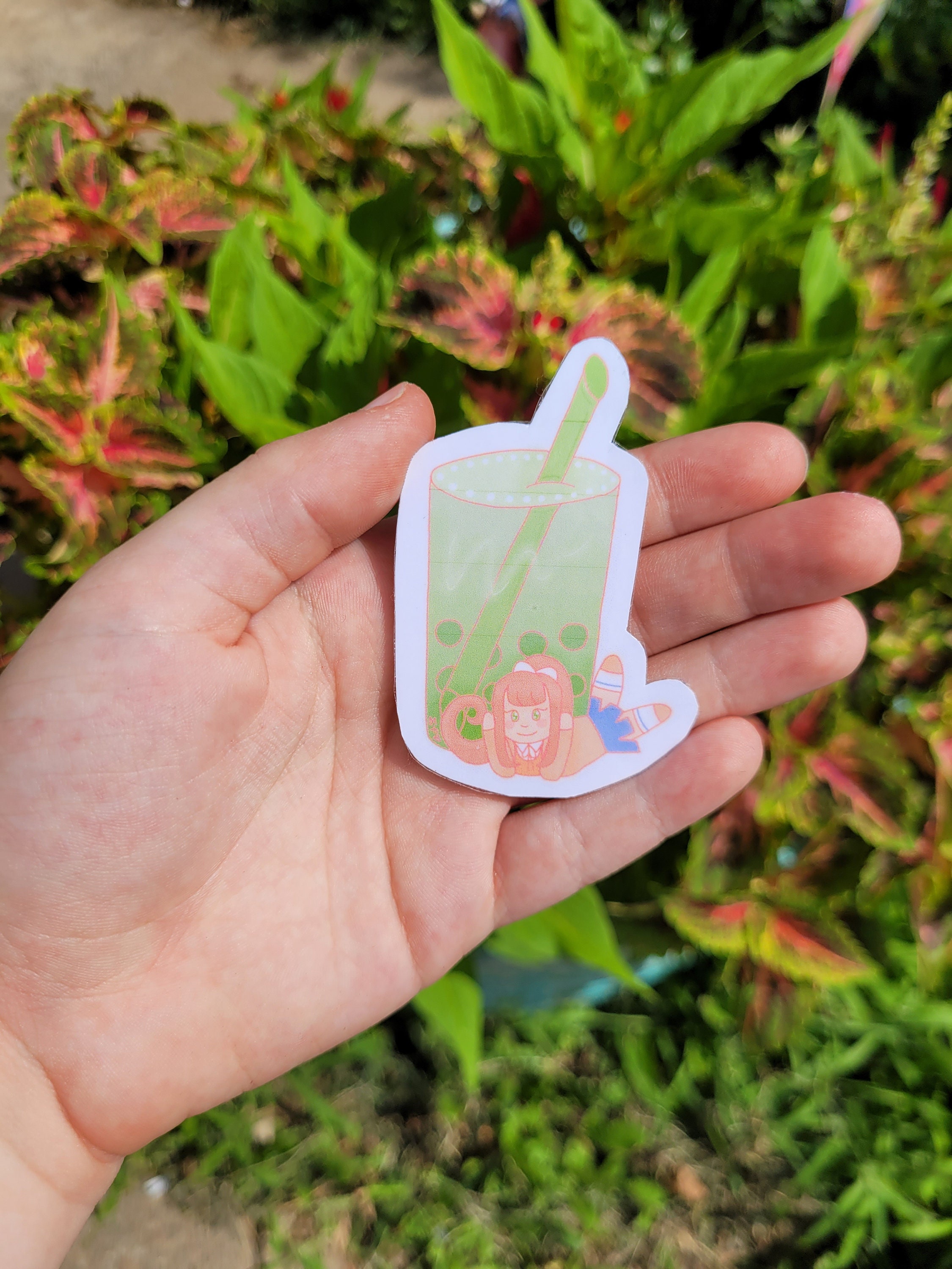 Doki Doki Boba Club Stickers - Etsy