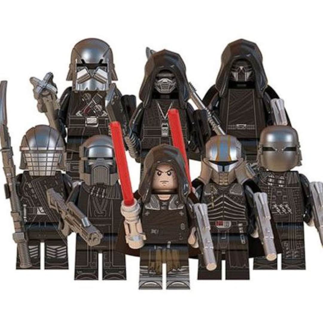 Star Wars Knights of Ren Minifigure Clone Wars Starkiller Lego - Etsy