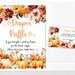 Pumpkin Baby Shower Diaper Raffle Sign, Fall Pumpkin Diaper Raffle Sign ...