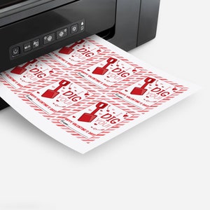 Printable I Dig You Valentine's Day Cards, Valentine's Day Gift Tags ...