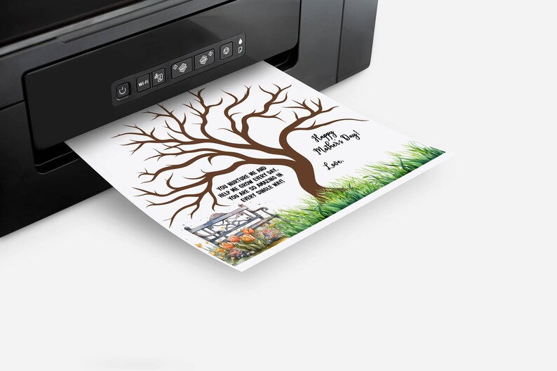 Mother's Day Handprint Tree Art, Mother's Day Gift, Gift for Mom ...