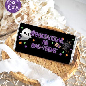 Editable Halloween Candy Bar Wrapper, Chocolate Bar Wrapper, Candy Bar ...