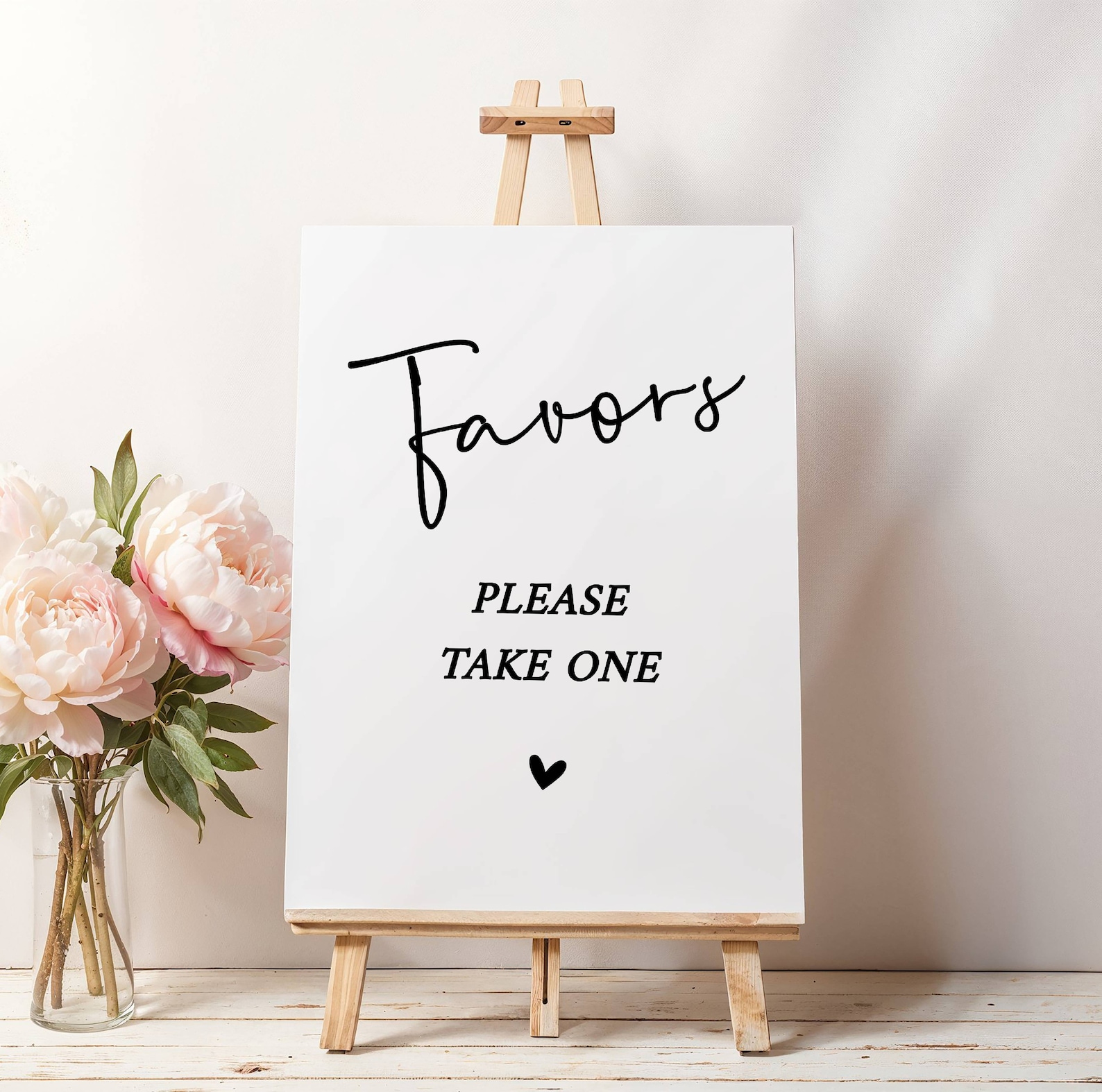 Wedding Favor Sign Template, Please Take a Favor Sign, Favor Sign ...
