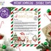 Editable Bundle Letter From Santa and Nice List Certificate, Printable ...