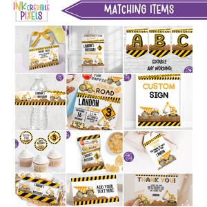 Printable Construction Candy Bar Wrapper, Dump Truck Chocolate Bar ...