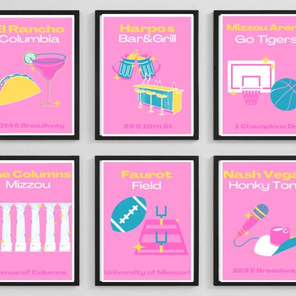 Preppy Posters - Etsy