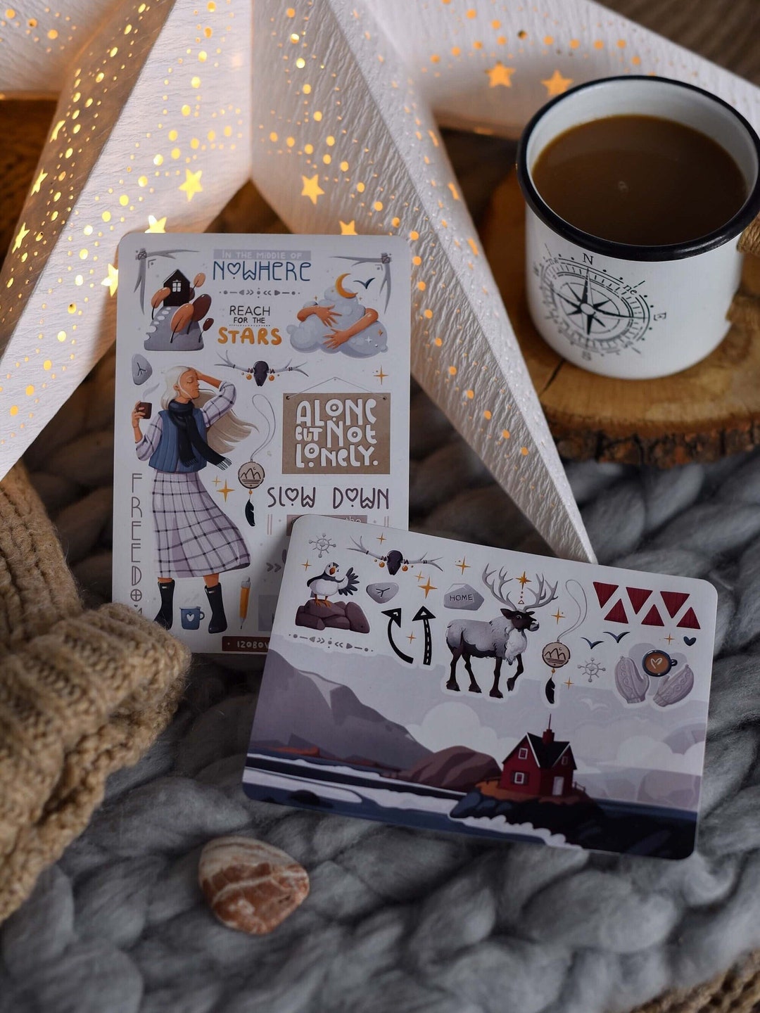 Iceland Sticker Pack, Bullet Journal Stickers, Planner Stickers ...