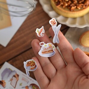 Sticker Sheet Chef Cook Stickers Food Cooking Gift Sister Aesthetic ...