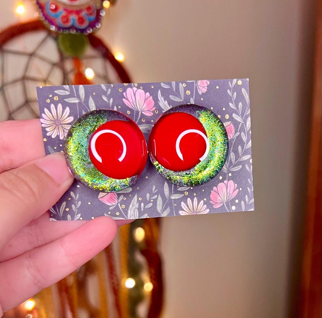 Mothman Red Pupil Kawaii Safety Eye Set - Etsy
