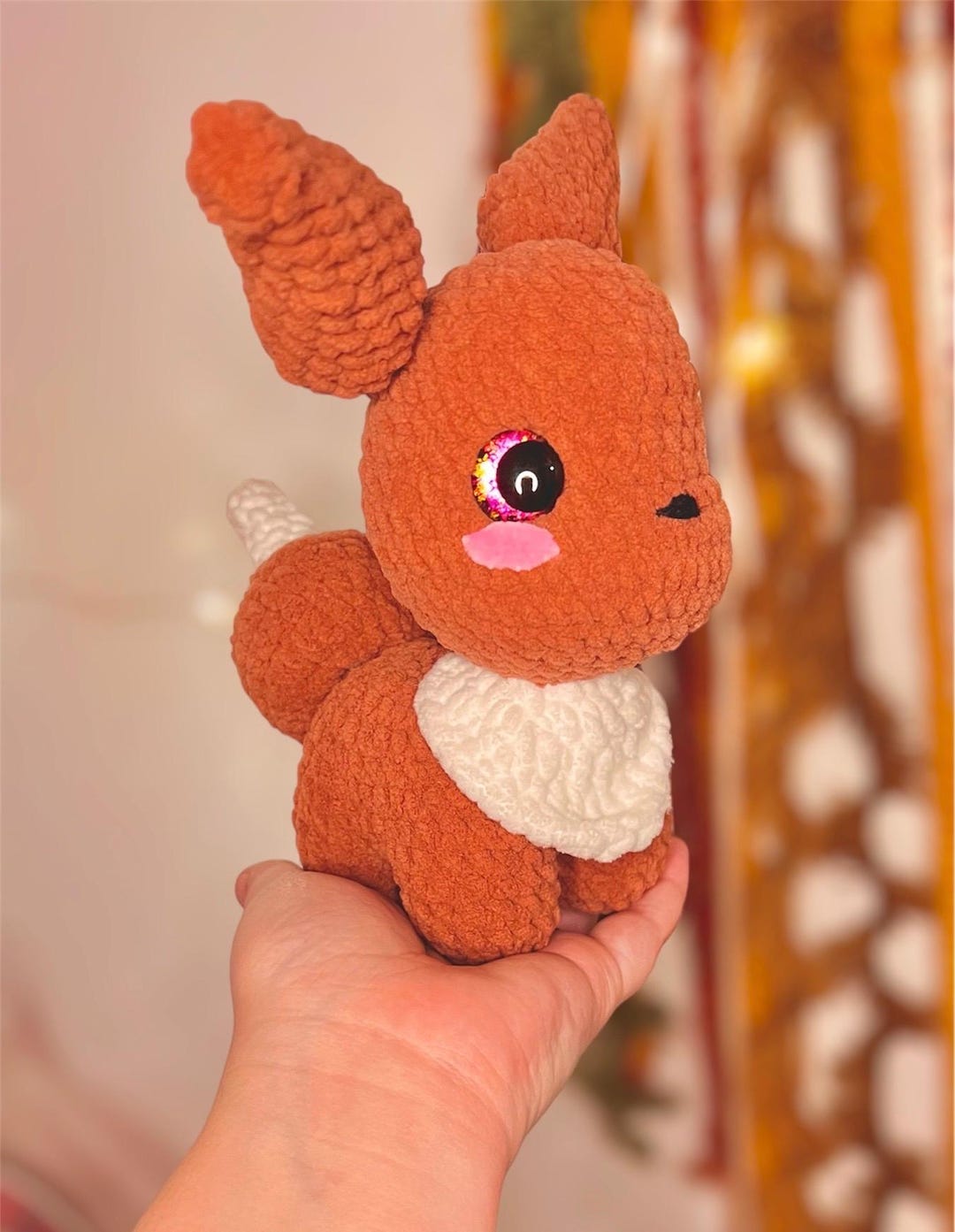 Chibi Eevee - Handmade Crochet Plush - Etsy