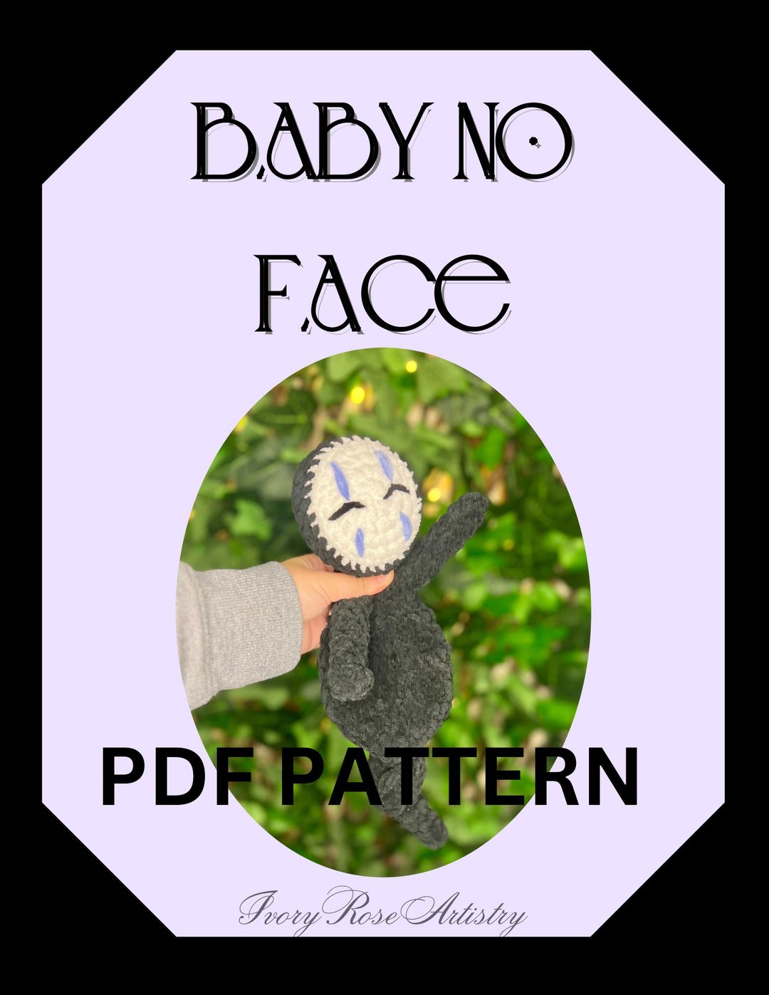 Baby No Face Snuggler - Crochet PDF Pattern - Beginner Level - Etsy