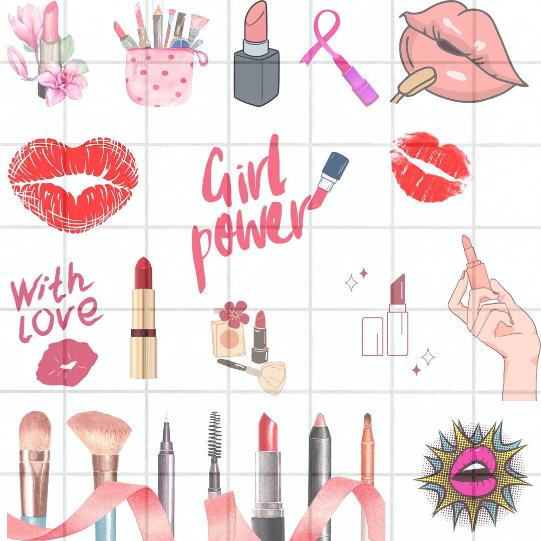 Lipsticks Svg Bundle/lipstick Svg/makeup Svg Bundle/lipstick - Etsy