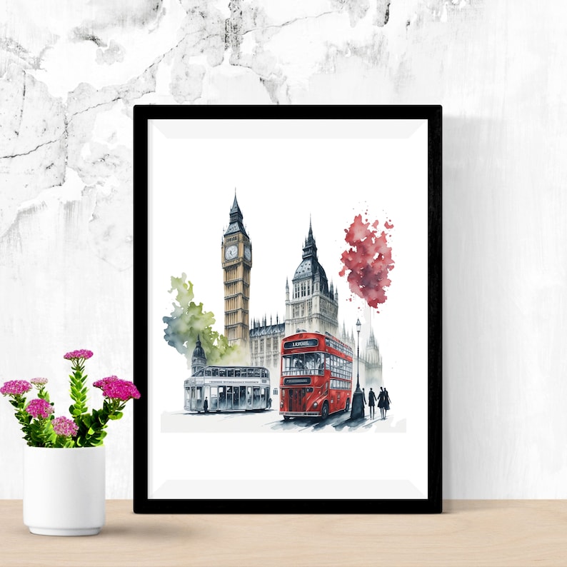 London Clipart/ London Illustration/ London PNG Files /london Bridge ...