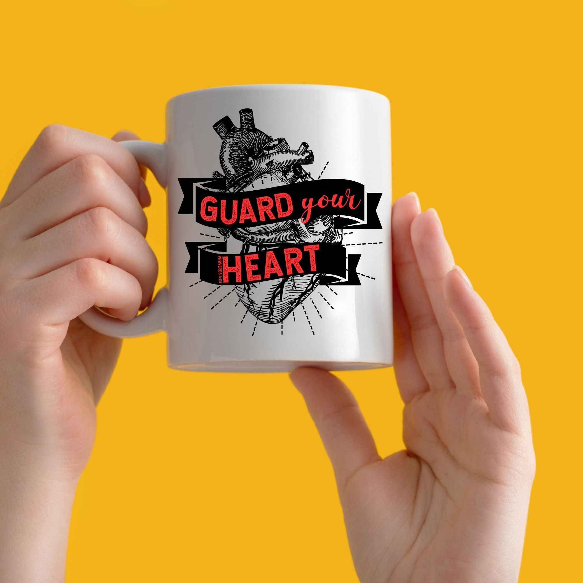 Guard Your Heart Svg Valentine's Day Gift Svg Valentine's Day Svg Heart ...