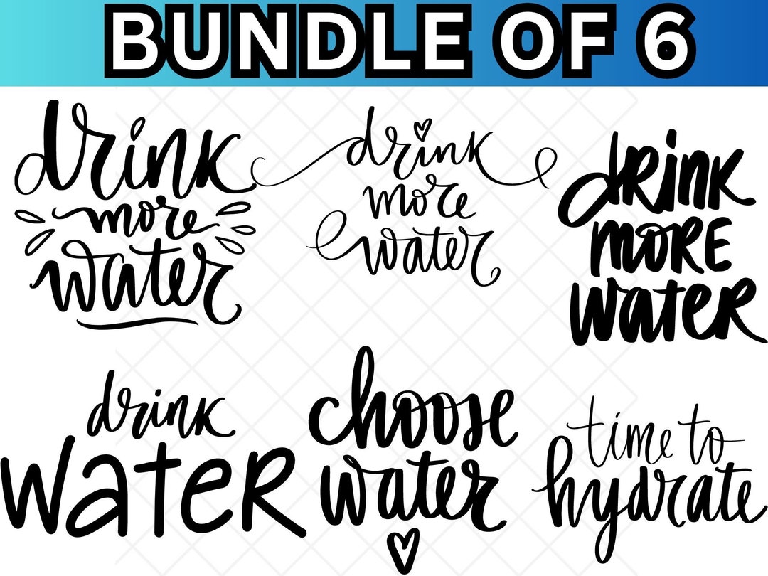 Stay Hydrated SVG Drink Water You Dehydrated Bitch SVG Design Trendy ...