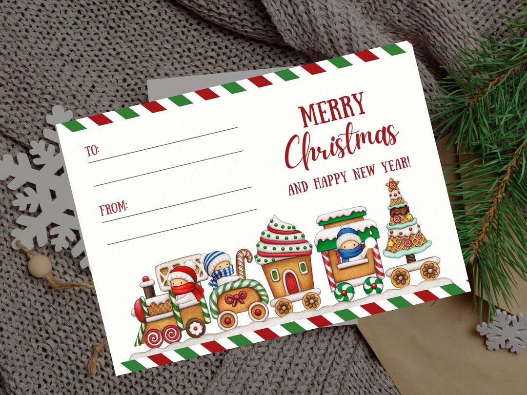 Editable Christmas Card Printable Christmas Card Canva Christmas Card ...