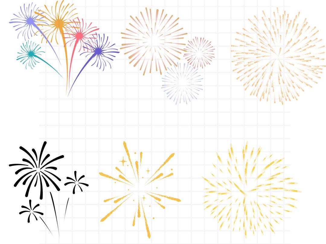 Fireworks SVG Bundle Fireworks SVG New Year Svg Fireworks - Etsy