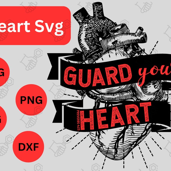 Guard Your Heart - Etsy