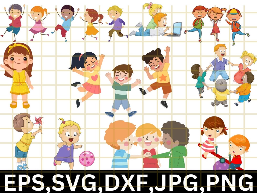 Kids Svg Kids Png Kids Svg Bundle Kids Png Bundle Cartoon Svg Bundle ...