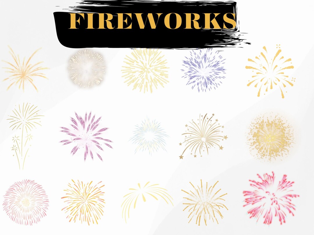 Fireworks SVG Bundle Fireworks SVG New year svg Fireworks Svg Cut File ...
