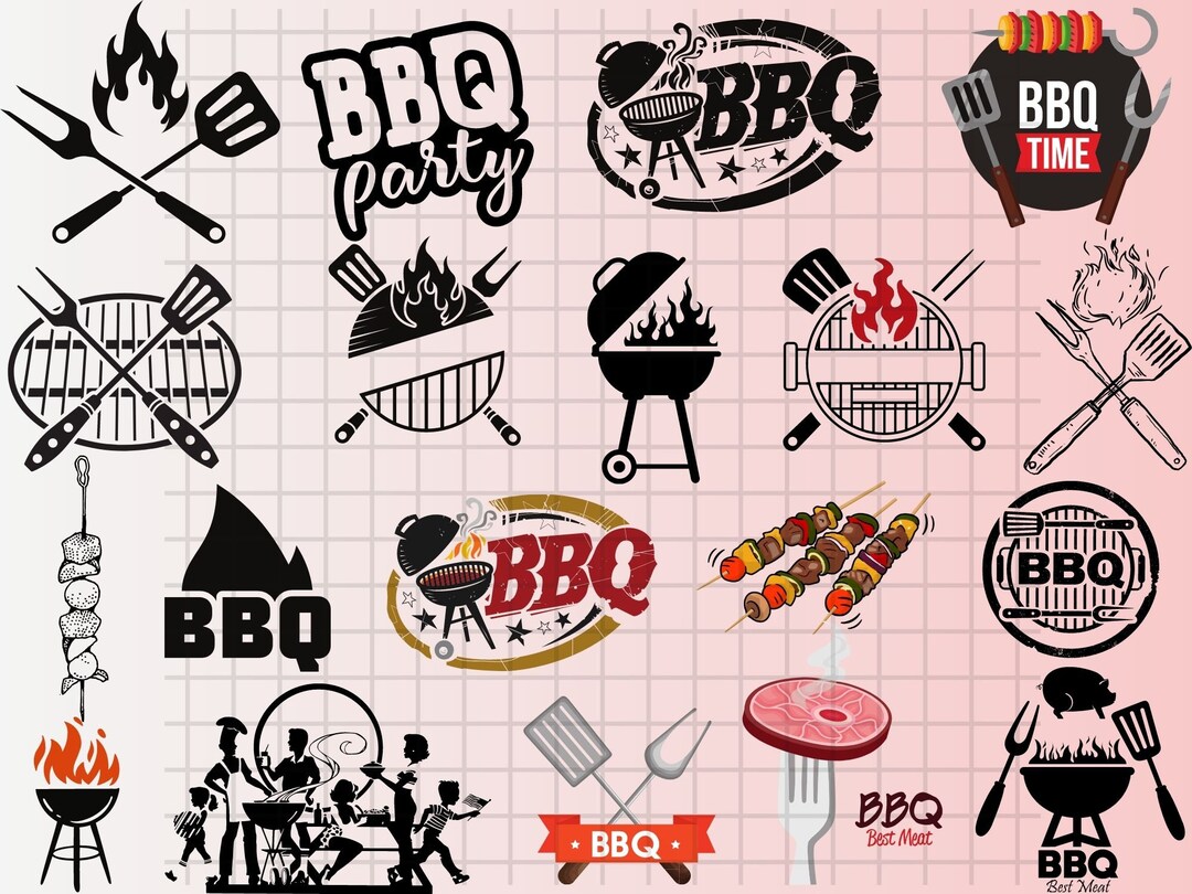 BBQ Svg BBQ Svg Files BBQ Svg Bundle Barbeque Svg Barbeque Clipart ...