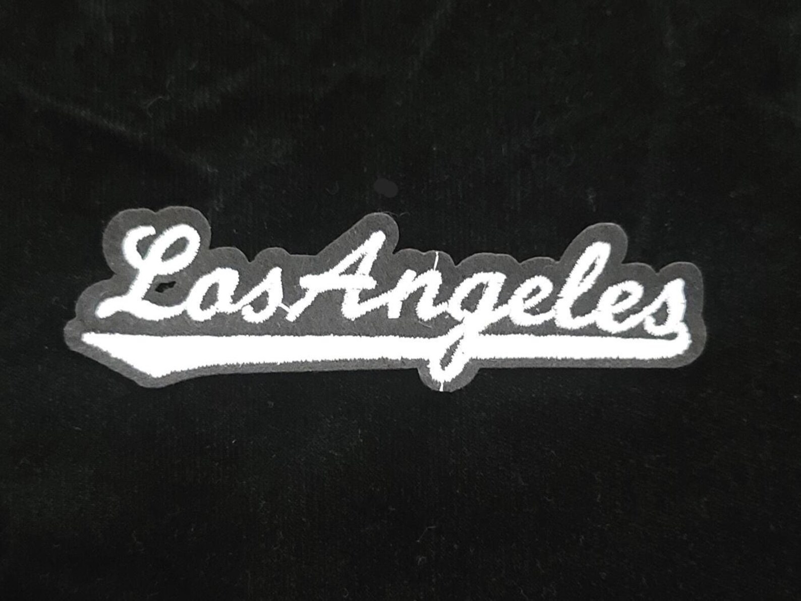 Los Angeles Blue Patch – 4x1 Inch Iron-on or Sew-on | California City ...