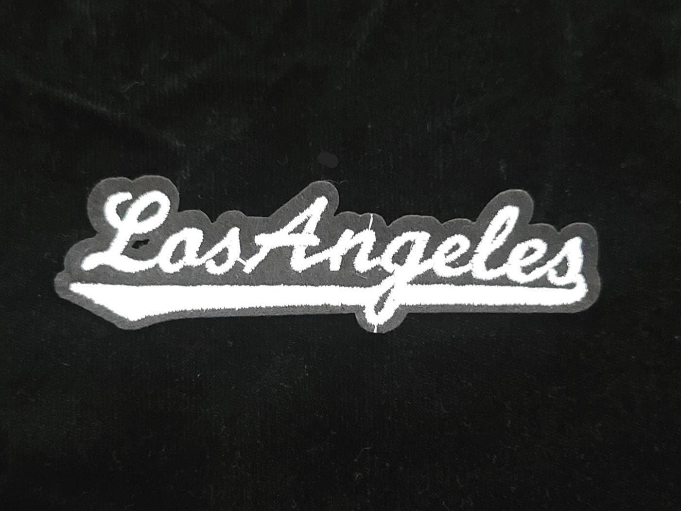 Los Angeles Blue Patch – 4x1 Inch Iron-on or Sew-on | California City ...