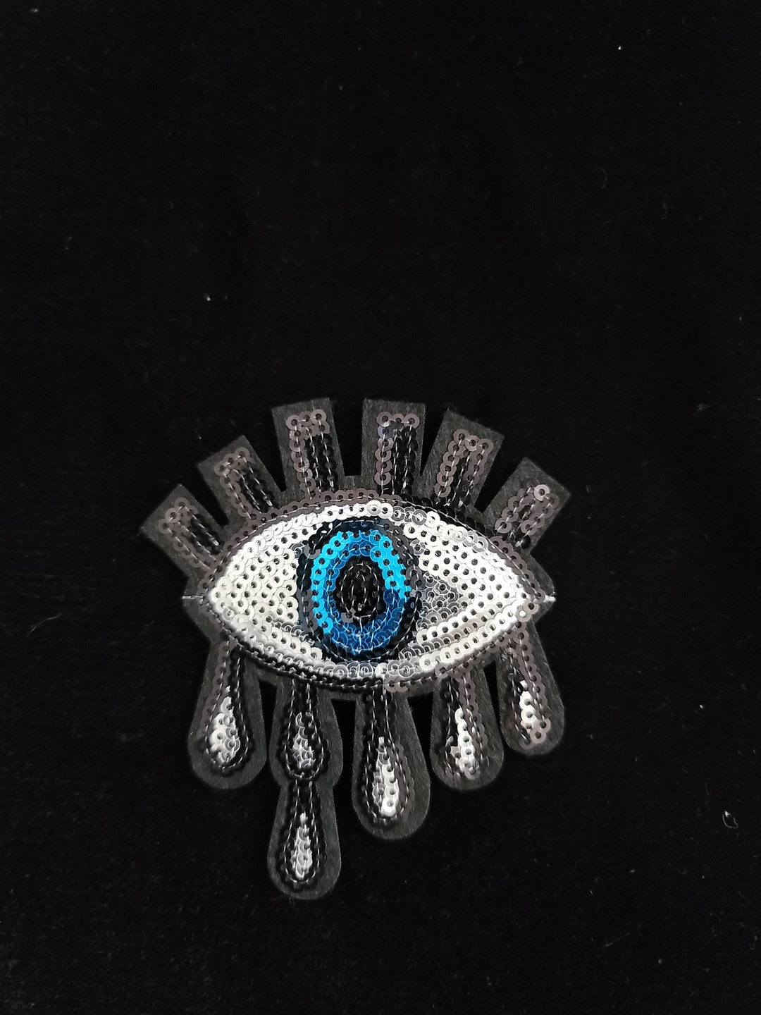 Evil Eye Iron on Patch - Etsy