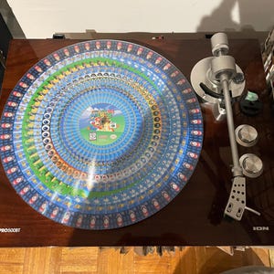 Super Mario 64 Nintendo N64 Soundtrack Zoetrope Vinyl Record - Etsy