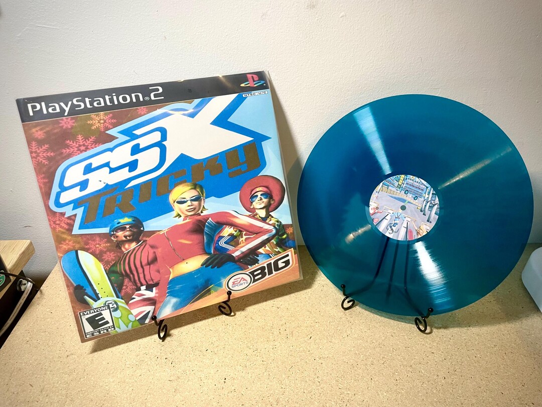 SSX Tricky Transparent Blue Variant Playstation PS2 Soundtrack Vinyl ...