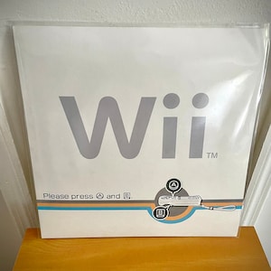 Wii Menu/wii Sports & Resort Nintendo Wii Soundtrack Vinyl Record - Etsy UK