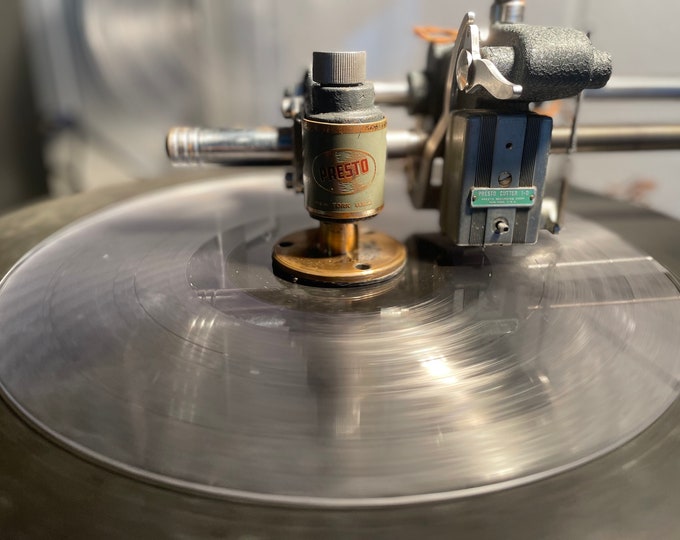 Custom Made Lathe Cut Vinyl Record 7"/12” 33/45 Rpm - Your Music on A ...
