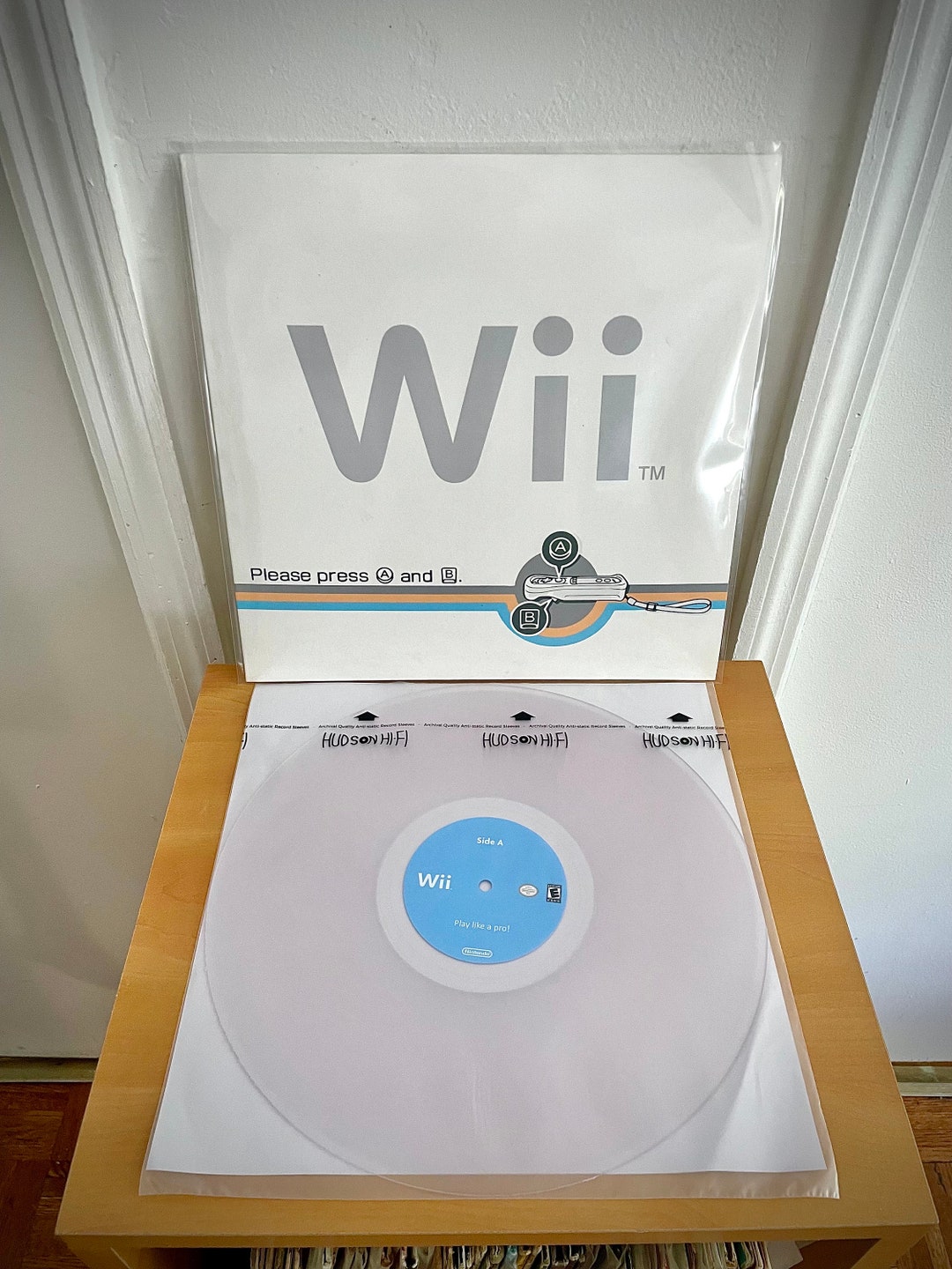 Wii Menu/wii Sports & Resort Nintendo Wii Soundtrack Vinyl Record - Etsy