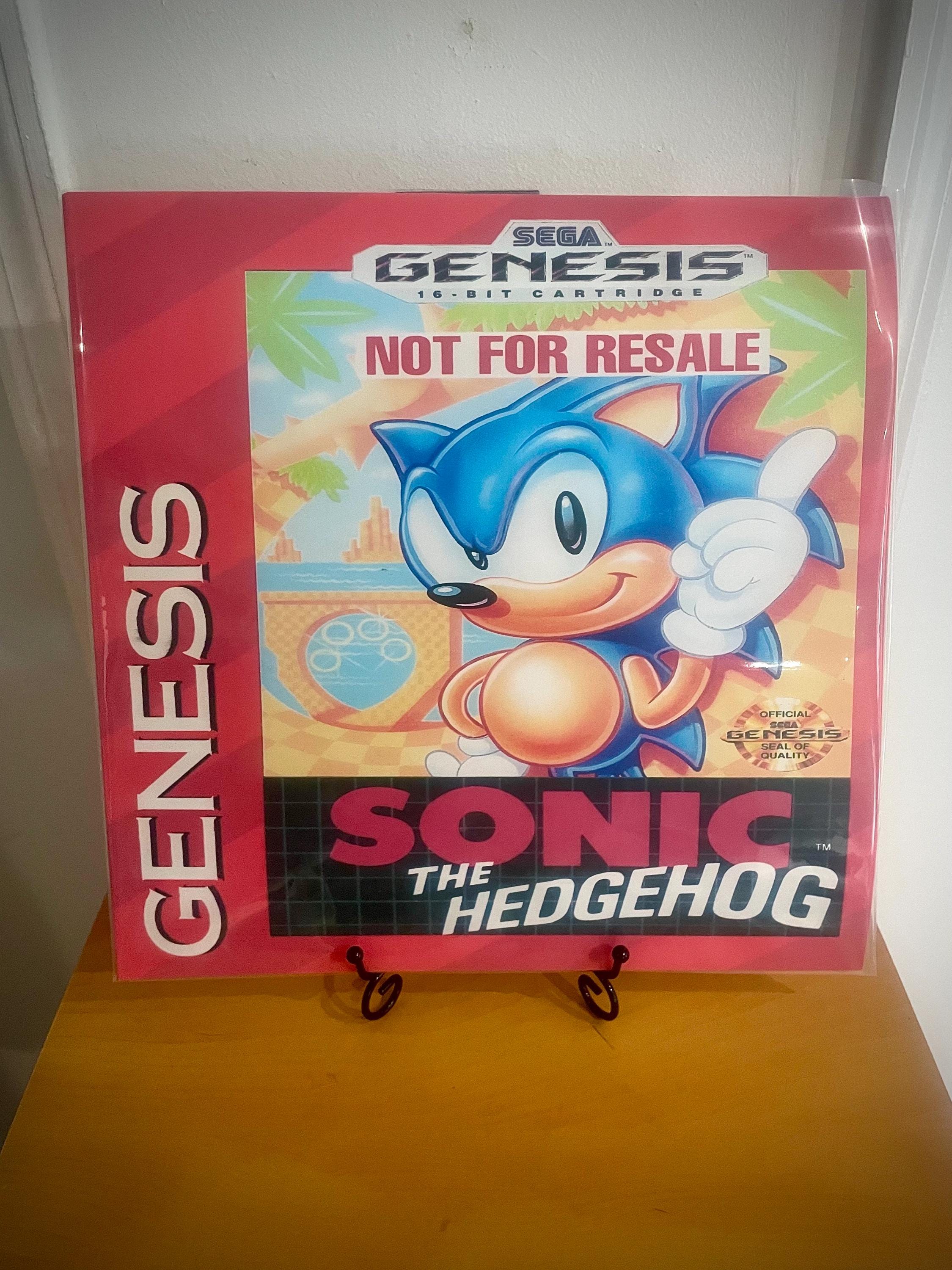 Sonic the Hedgehog 1 Sega Genesis Soundtrack “sonic Blue Variant” Vinyl ...
